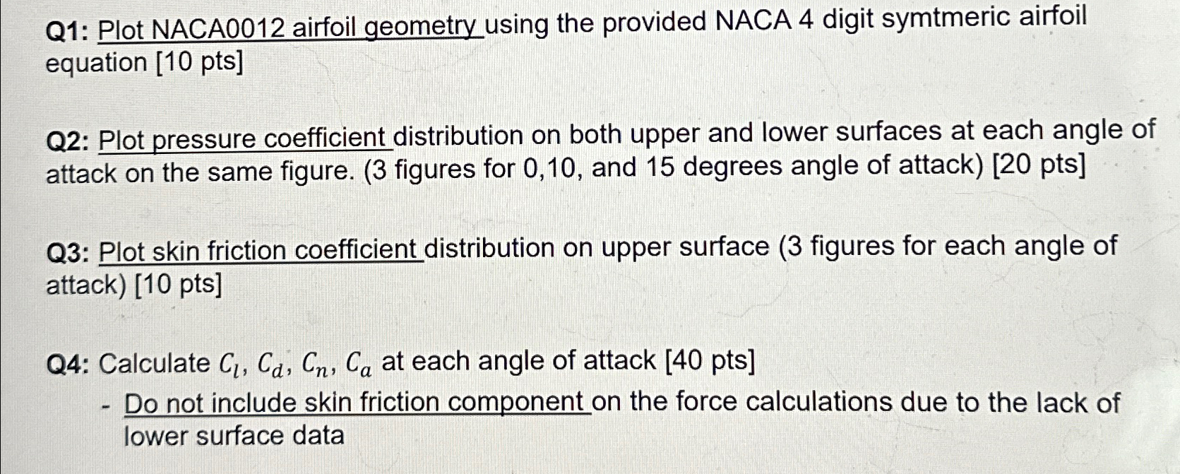 Solved Is there any equations to calculate cd(drag | Chegg.com