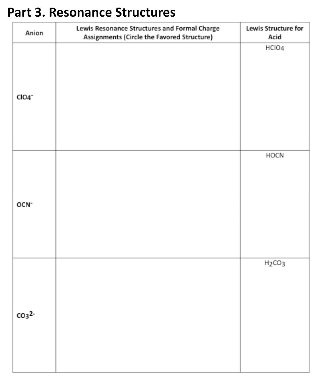 Solved Molecule Lewis Diagram VSEPR Notation Bond Angles | Chegg.com