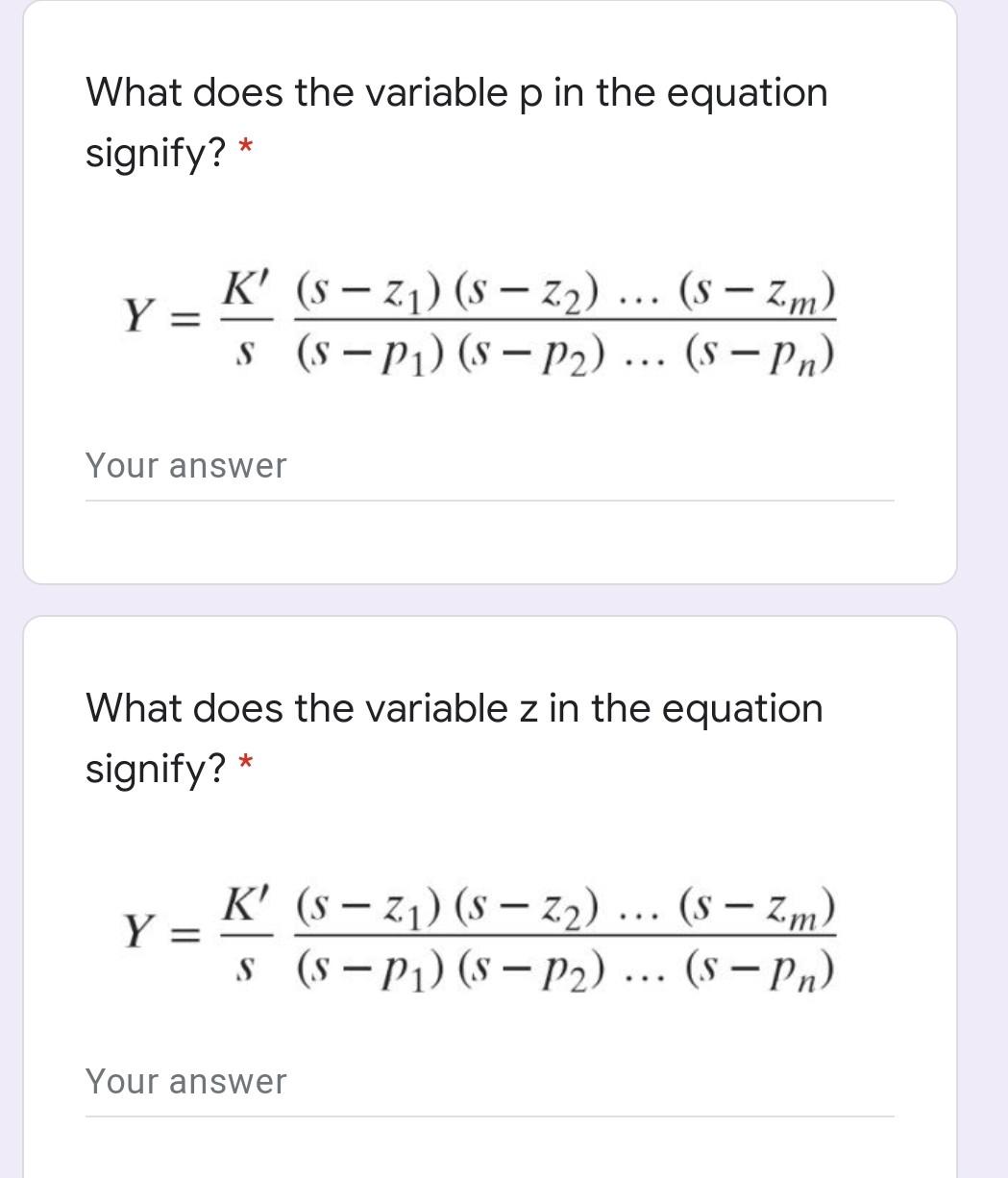 Solved What does the variable p in the equation signify? * Y | Chegg.com