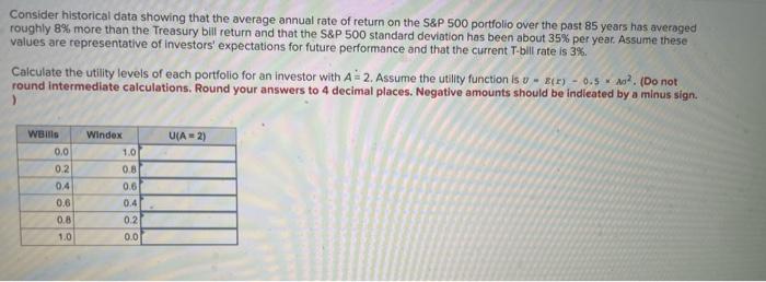 Solved Consider historical data showing that the average | Chegg.com