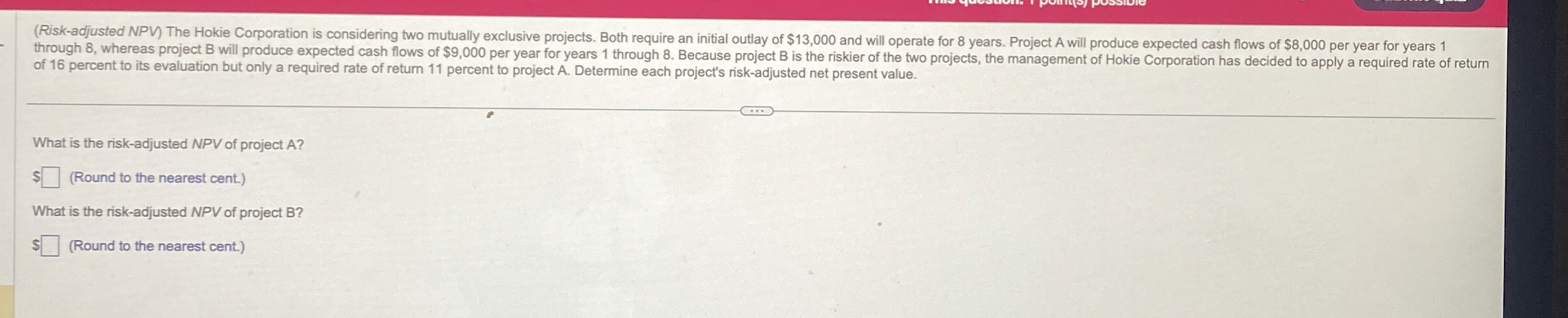 Solved of 16 ﻿percent to its evaluation but only a required | Chegg.com