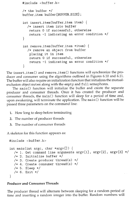 Solved I Need Help On This Producer Consumer Problem Using