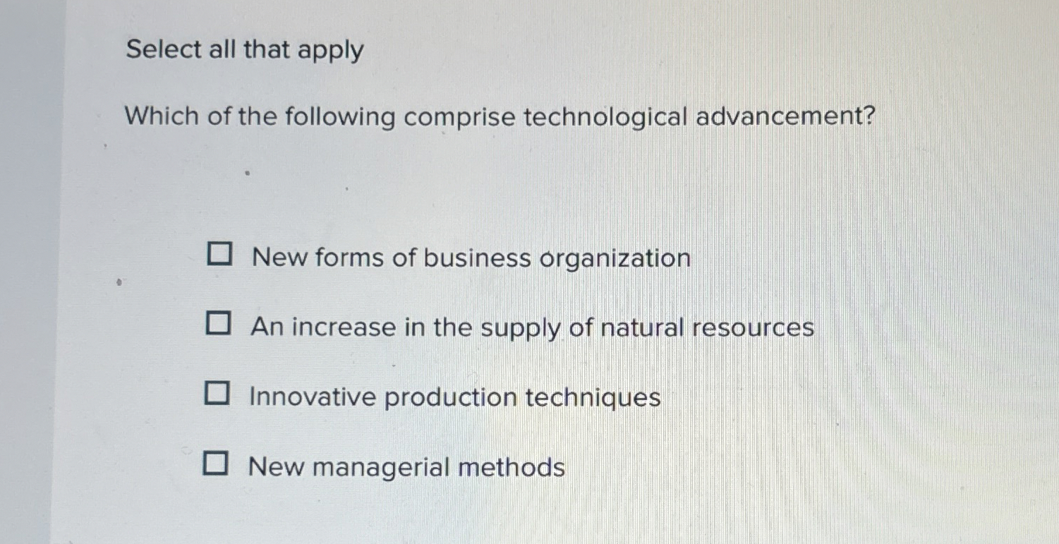 Solved Select all that applyWhich of the following comprise | Chegg.com