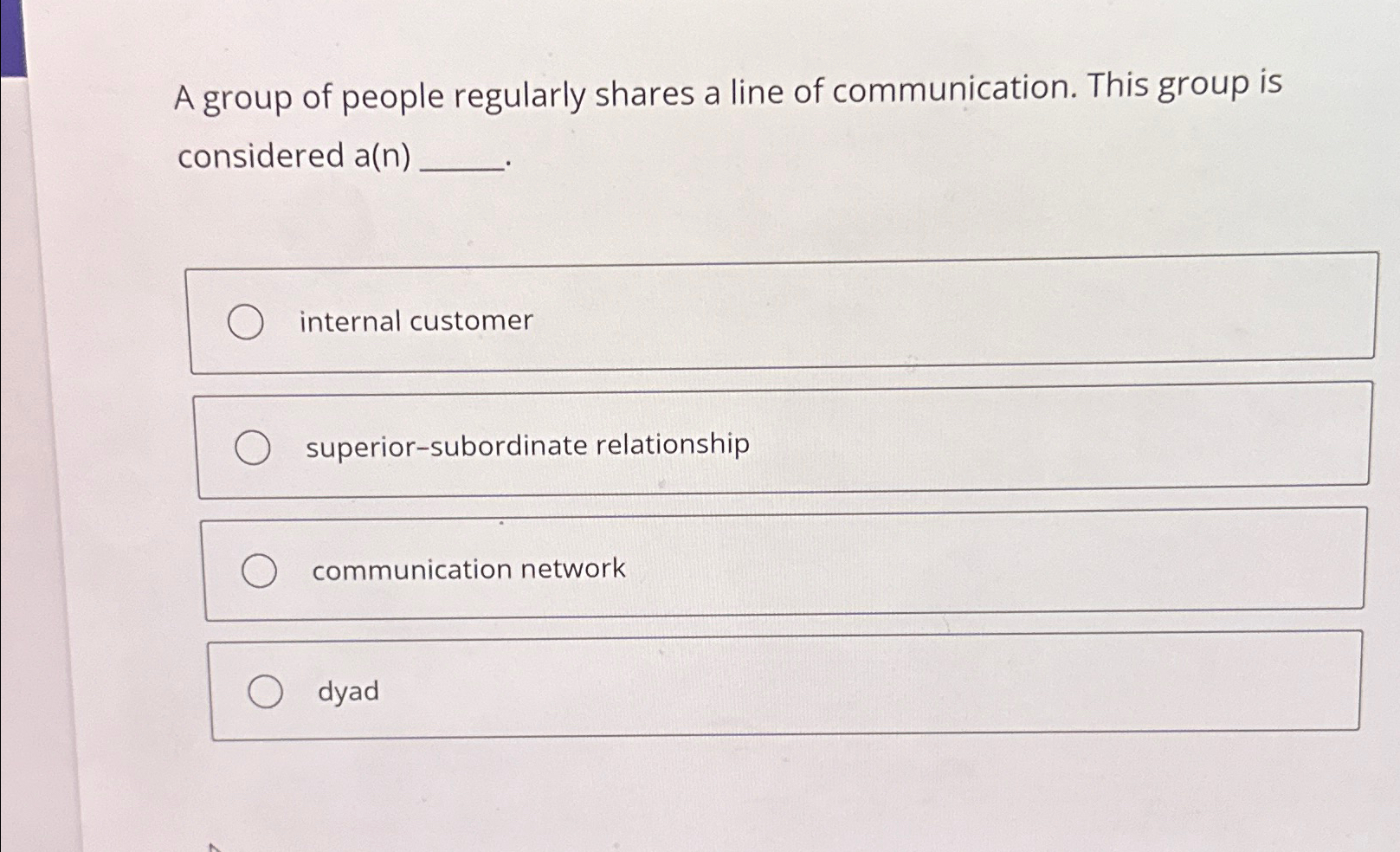 Solved A group of people regularly shares a line of | Chegg.com