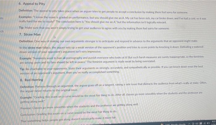Solved Identify the logical fallacy each statement makes. | Chegg.com