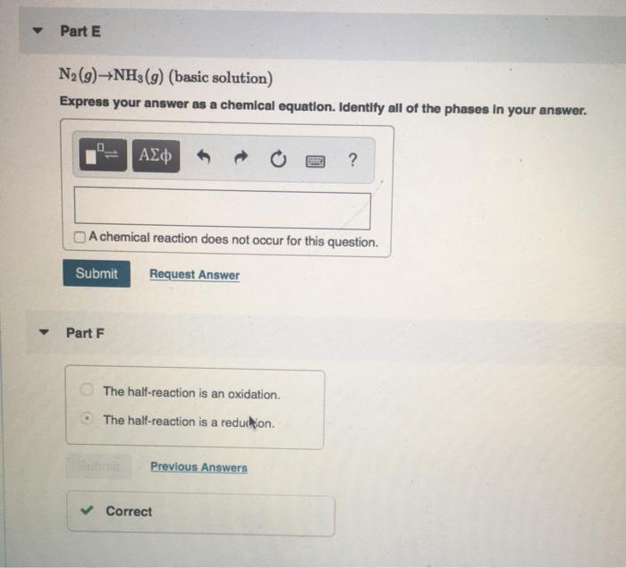Solved Part A TiO2() Ti2+ (aq) (acidic solution) Express | Chegg.com