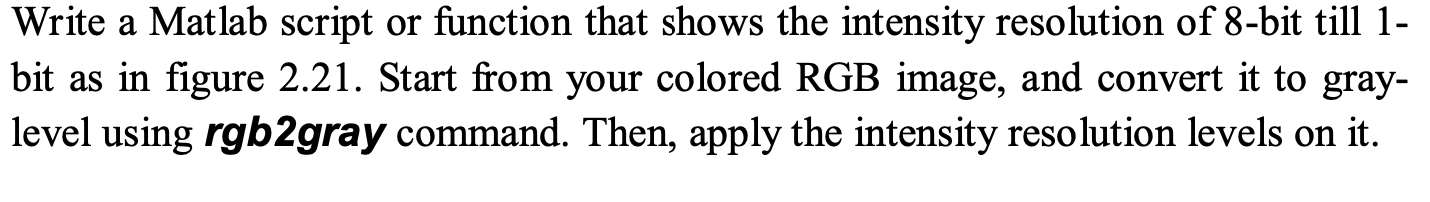 Solved Write a Matlab script or function that shows the | Chegg.com