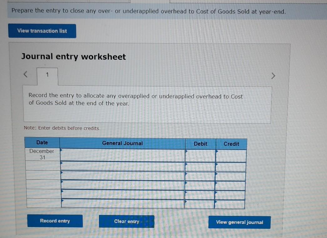 Solved Problem 15-4A (Algo) Computing and applying overhead | Chegg.com
