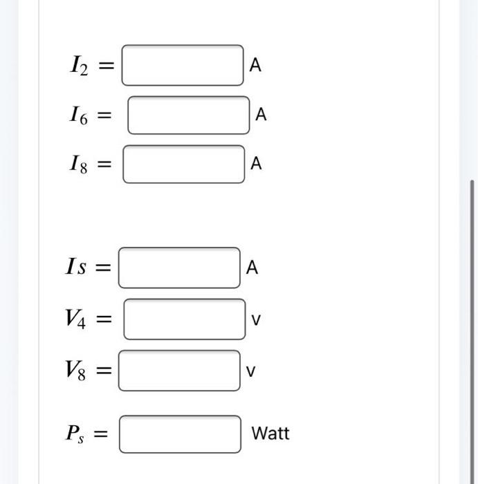 Solved a. Find the currents I2,L4 and I4 - b. Find the | Chegg.com
