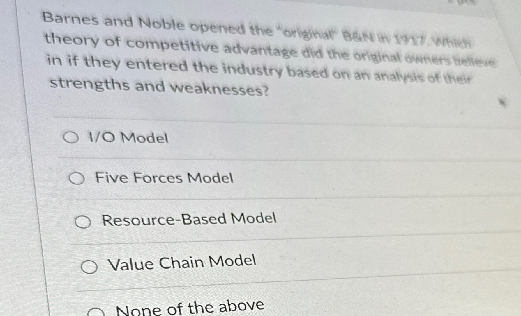 Solved Barnes and Noble opened the "originat" BEN in 18yt/ | Chegg.com