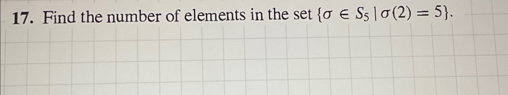 Find the number of elements in the set | Chegg.com