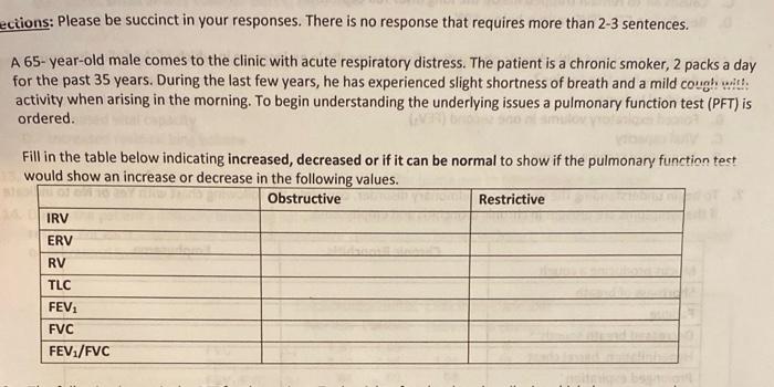 Solved irv- inspiratory reserve volume erv- expiratory | Chegg.com