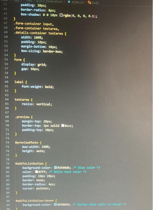 Solved using my code below i need to make it functioning | Chegg.com