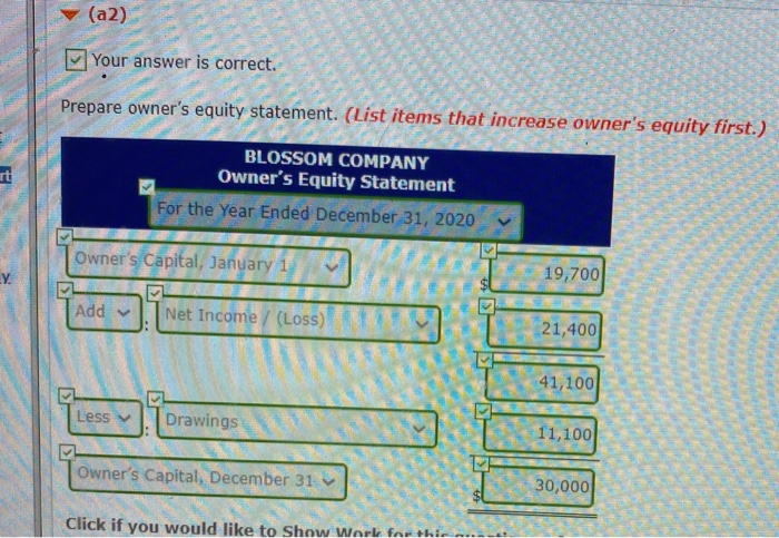 Solved Problem 4-03A a-d (Part Level Submission) (Video) The | Chegg.com
