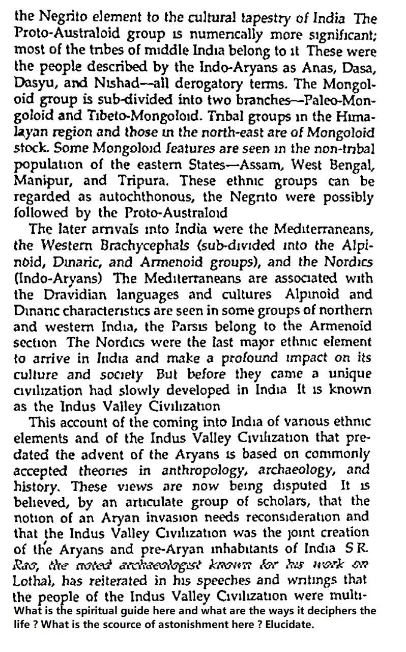 Solved the Negrito element to the cultural tapestry of India | Chegg.com