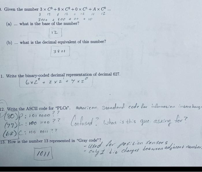 Solved please check my work and explain/write answers neatly | Chegg.com
