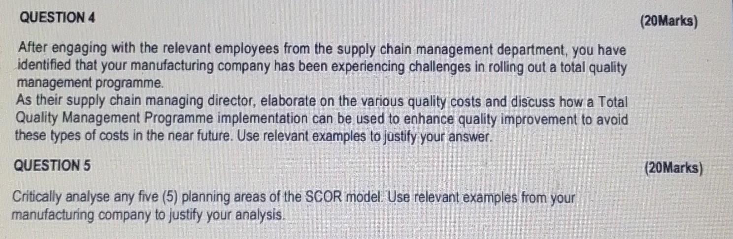 Solved After engaging with the relevant employees from the | Chegg.com