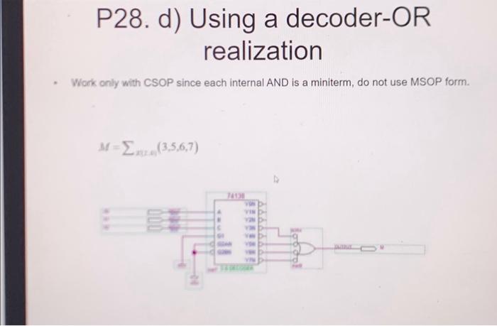 Solved Problem 28 A Majority Function Has An Output Of True