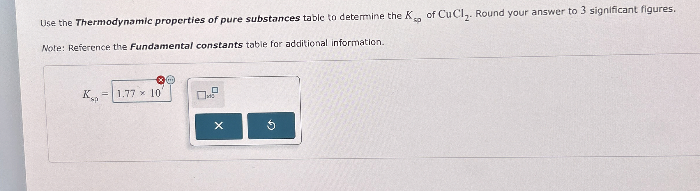 Solved Use the Thermodynamic properties of pure substances | Chegg.com