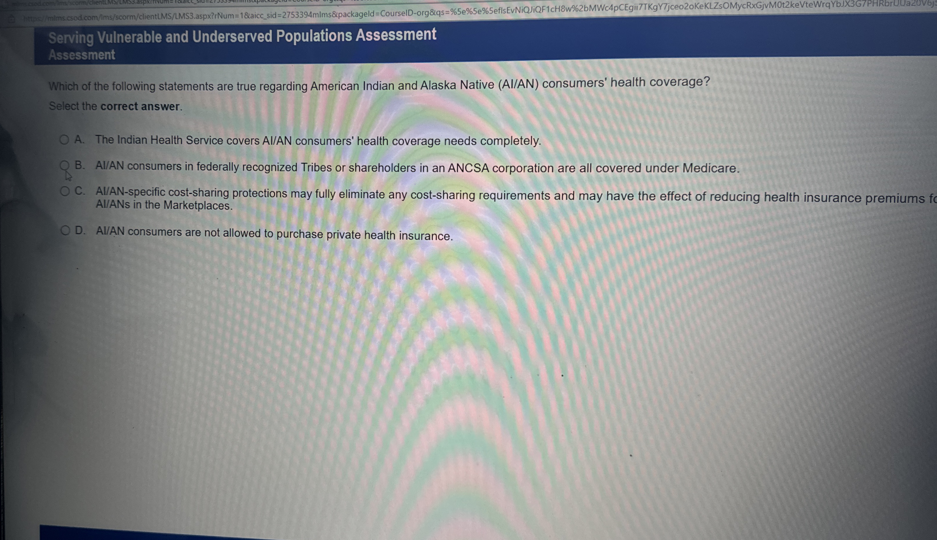 Solved Serving Vulnerable and Underserved Populations | Chegg.com