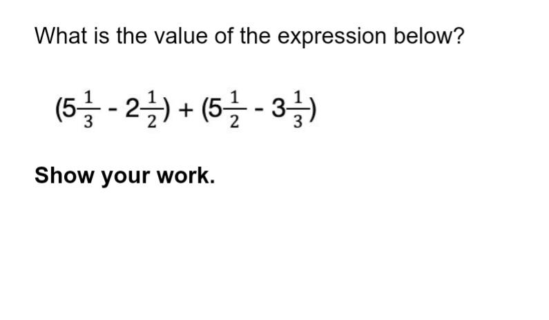 Solved What is the value of the expression | Chegg.com
