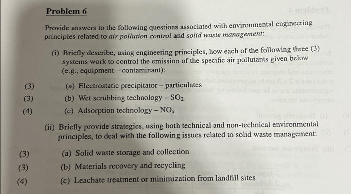Solved Provide answers to the following questions associated | Chegg.com