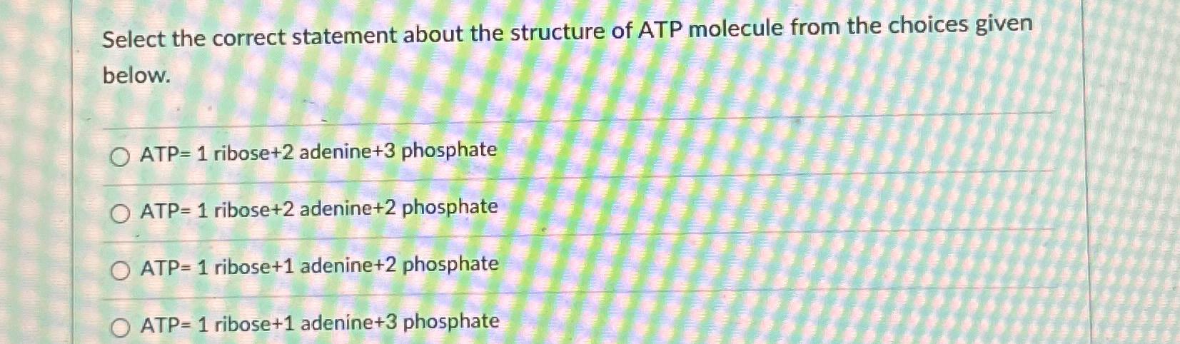 Solved Select the correct statement about the structure of | Chegg.com
