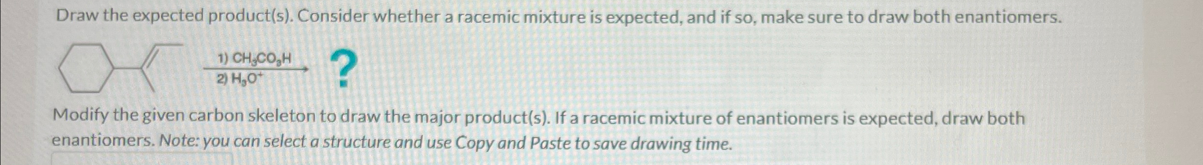Solved Draw The Expected Product S ﻿consider Whether A