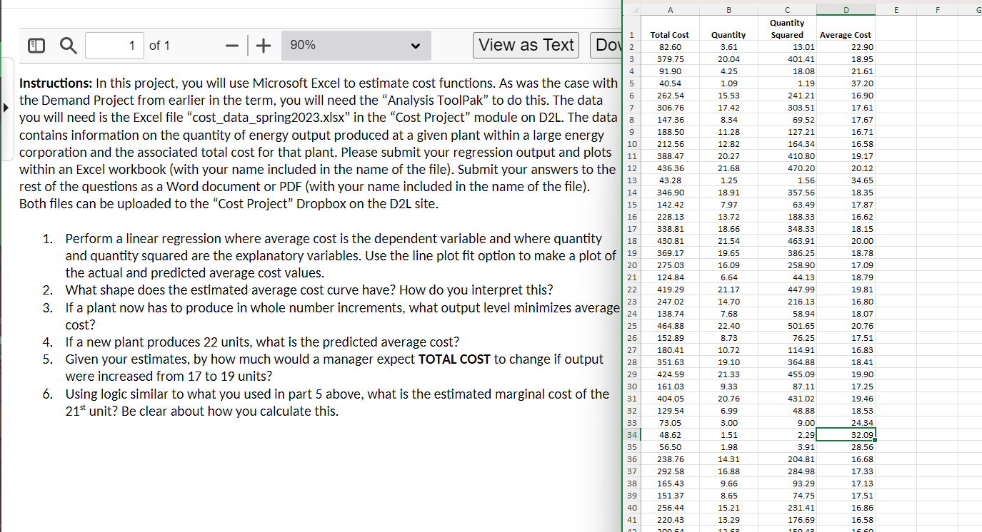 Solved Instructions: In this project, you will use Microsoft | Chegg.com