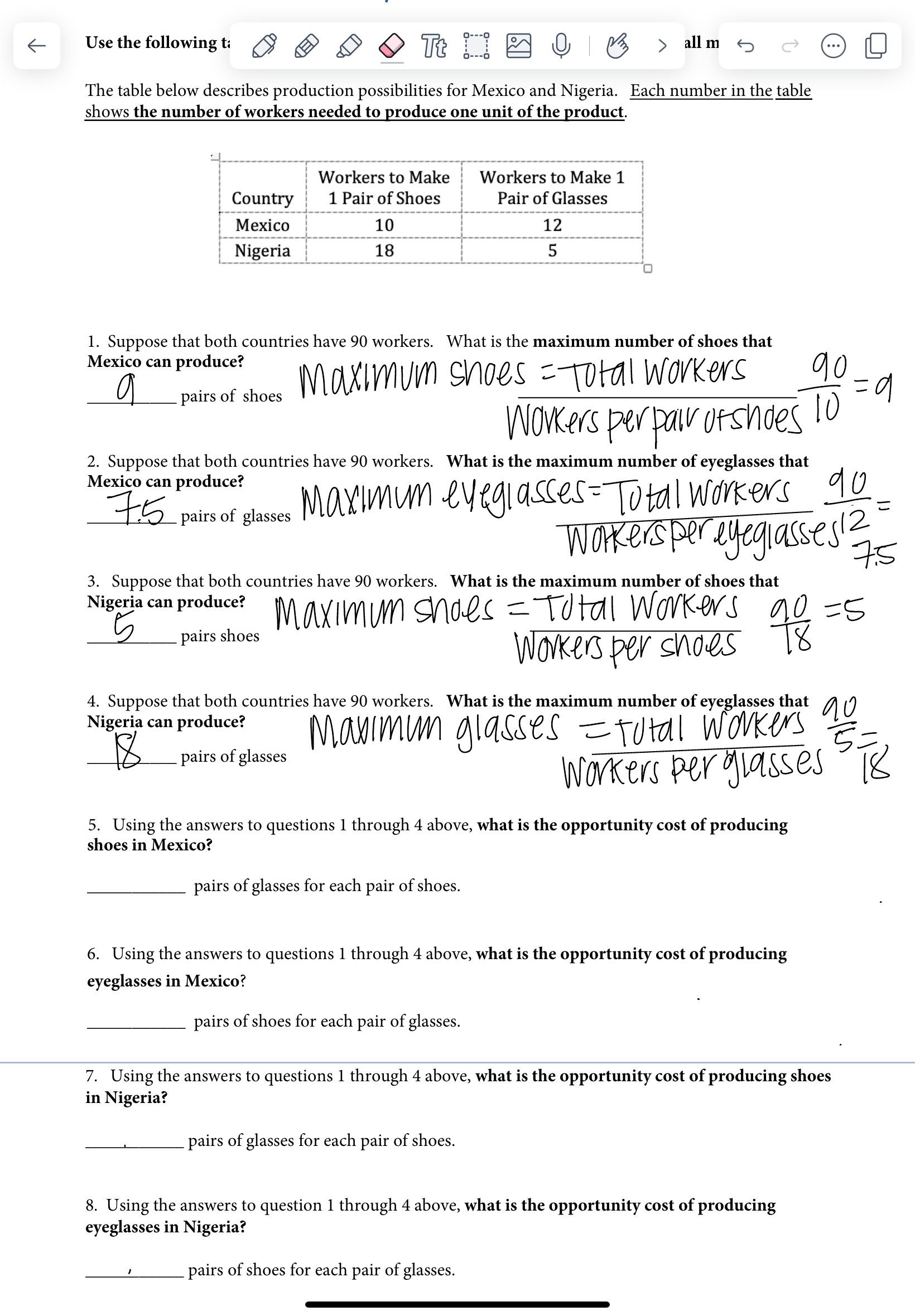 Solved Please help me answer questions 5 ﻿through-8 ﻿Using | Chegg.com