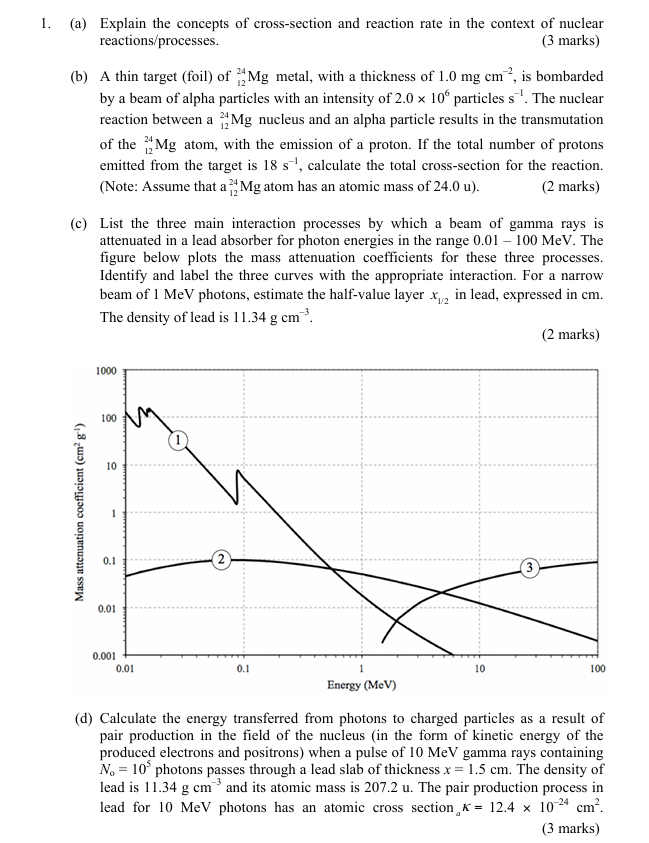 Solved (a) ﻿Explain the concepts of ﻿cross-section and | Chegg.com