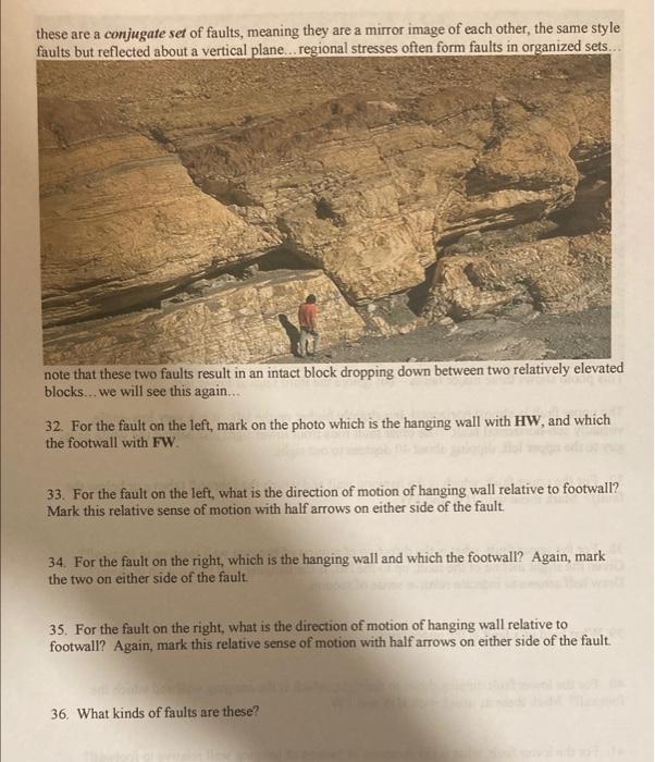 Solved these are a conjugate set of faults, meaning they are | Chegg.com