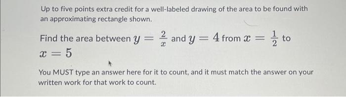 Solved Up to five points extra credit for a well-labeled | Chegg.com
