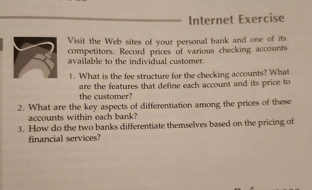 Solved Internet Exercise Visit the Web sites of your | Chegg.com