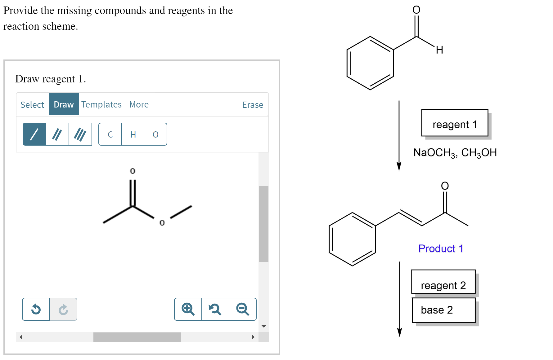 Solved Provide the missing compounds and reagents in | Chegg.com