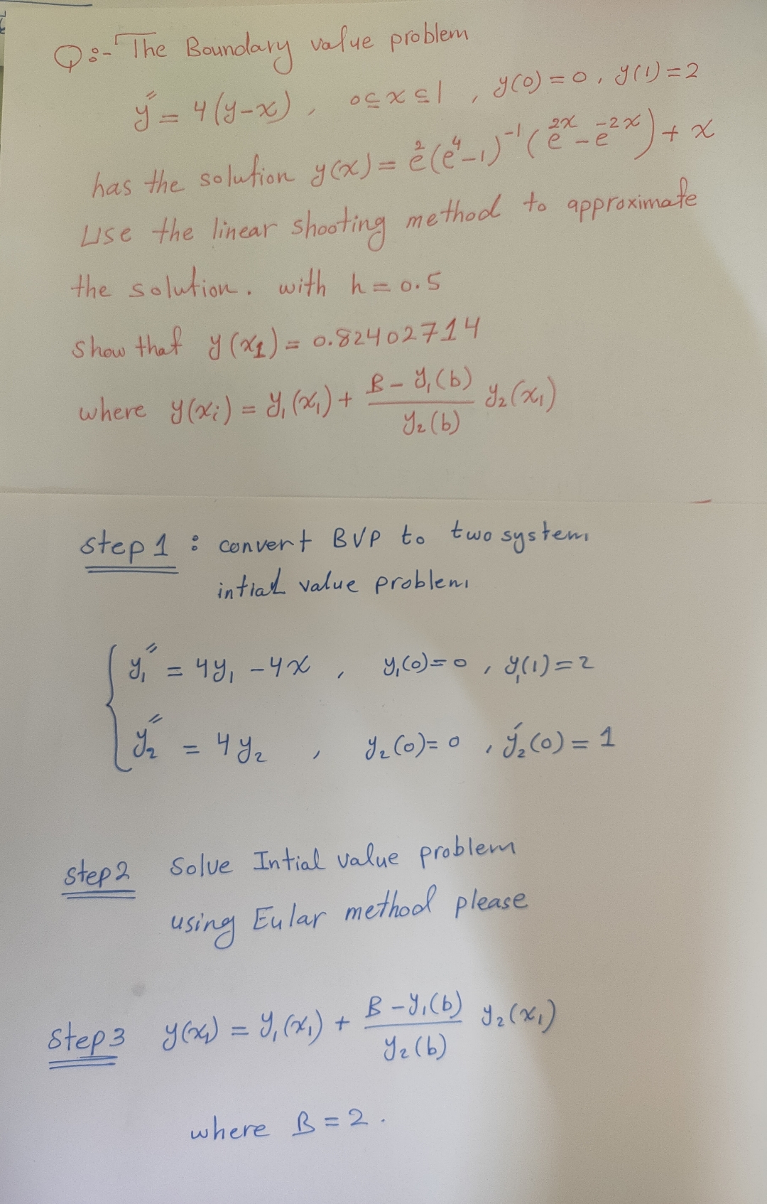 Solved Q:- ﻿The Boundary value | Chegg.com