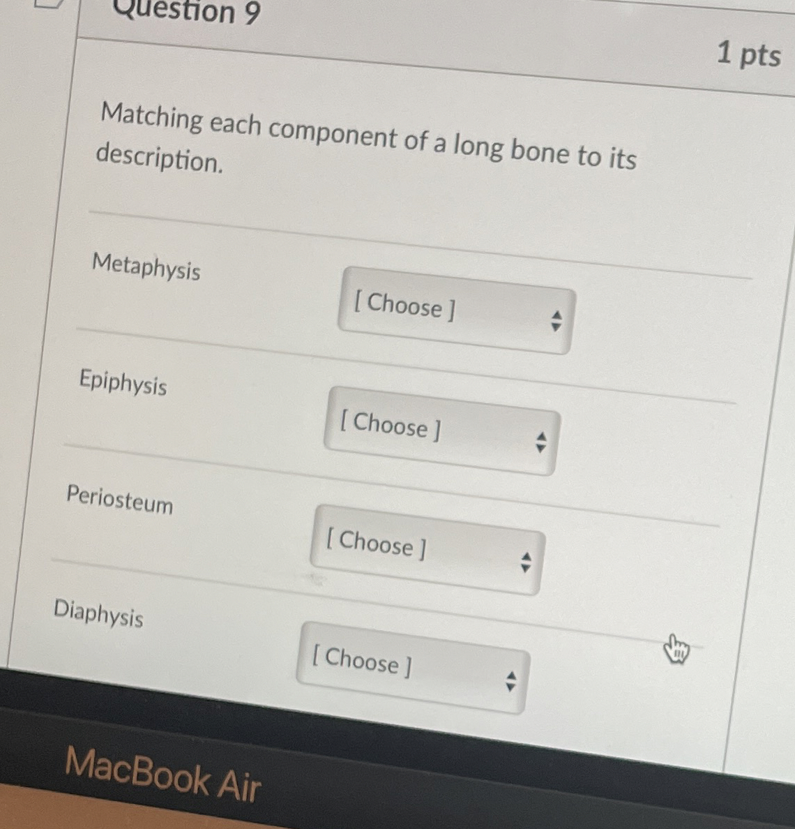 Solved Question 91 ﻿ptsMatching each component of a long | Chegg.com