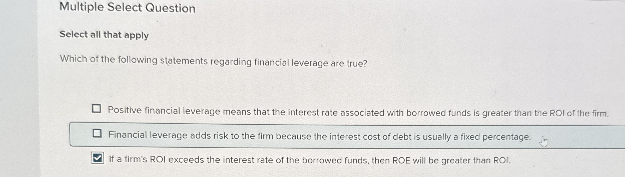 Solved Multiple Select QuestionSelect all that applyWhich of | Chegg.com