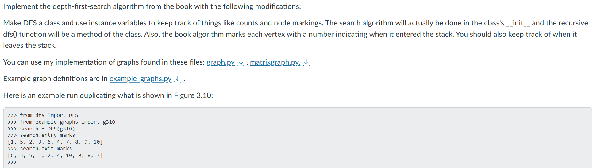 Solved ALGORITHM DFS(G)//Implements a depth-first search | Chegg.com