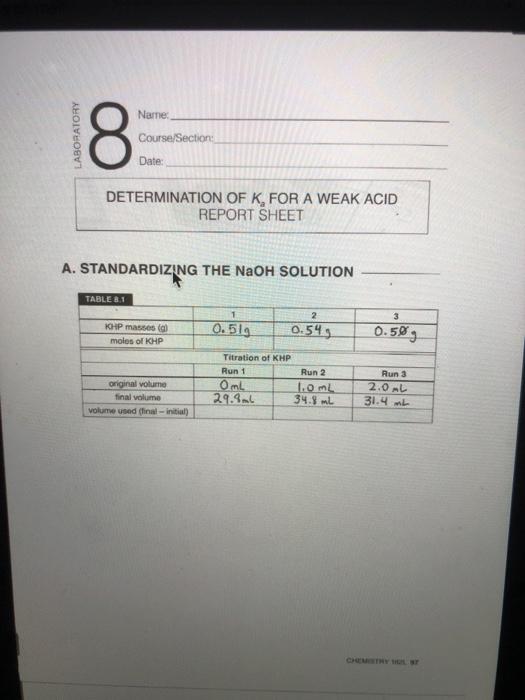 Solved Name: LABORATORY 8 Course/Section: Date: | Chegg.com
