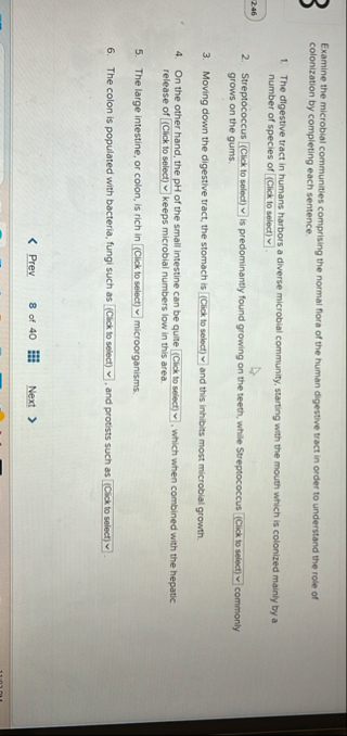 Solved Examine the microbial communities comprising the | Chegg.com