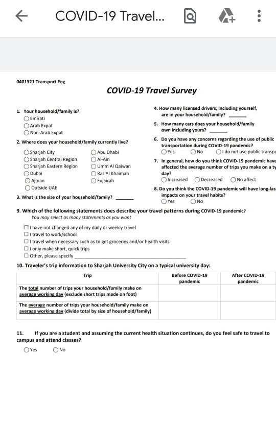 Solved 3. Travel surveys is a popular tool to collect | Chegg.com