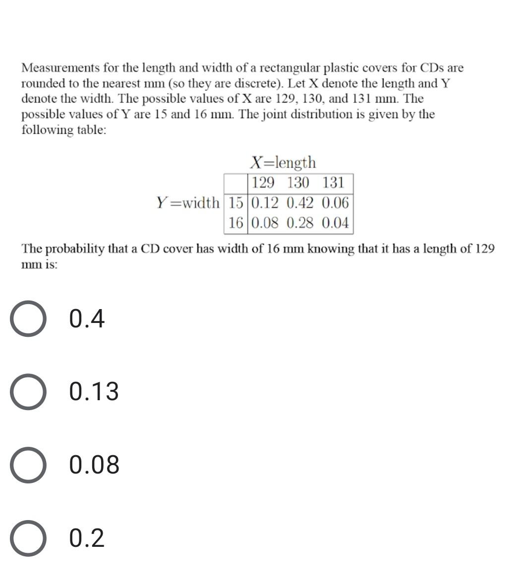 Solved Let X And Y Be Two Continuous Random Variables Such