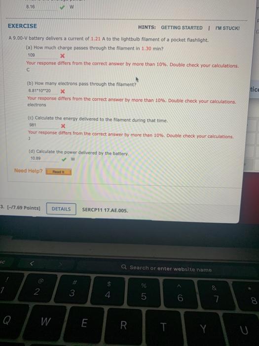 Solved 8.16 EXERCISE HINTS: GETTING STARTEDI I'M STUCKI A | Chegg.com