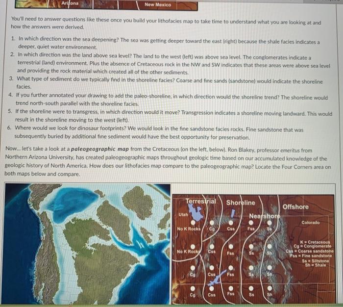 Solved An Example Let's walk through at an example. The map | Chegg.com