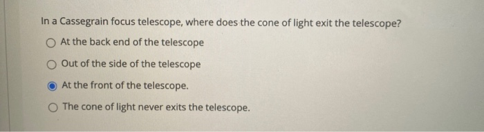 Solved The formula for calculating light gathering area of a | Chegg.com