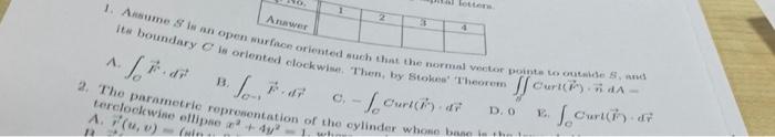 Solved 2 3 4 Answer 1. Ame Sinopen wurfio criented such that | Chegg.com