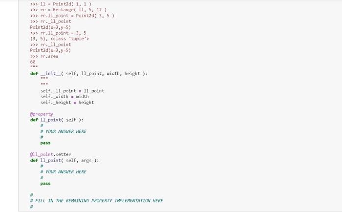 Solved import math elass Point2d: =mn A class that defines a | Chegg.com