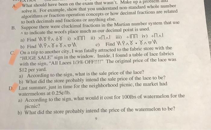 Solved 11. The answer is 10. What is the question? You do | Chegg.com