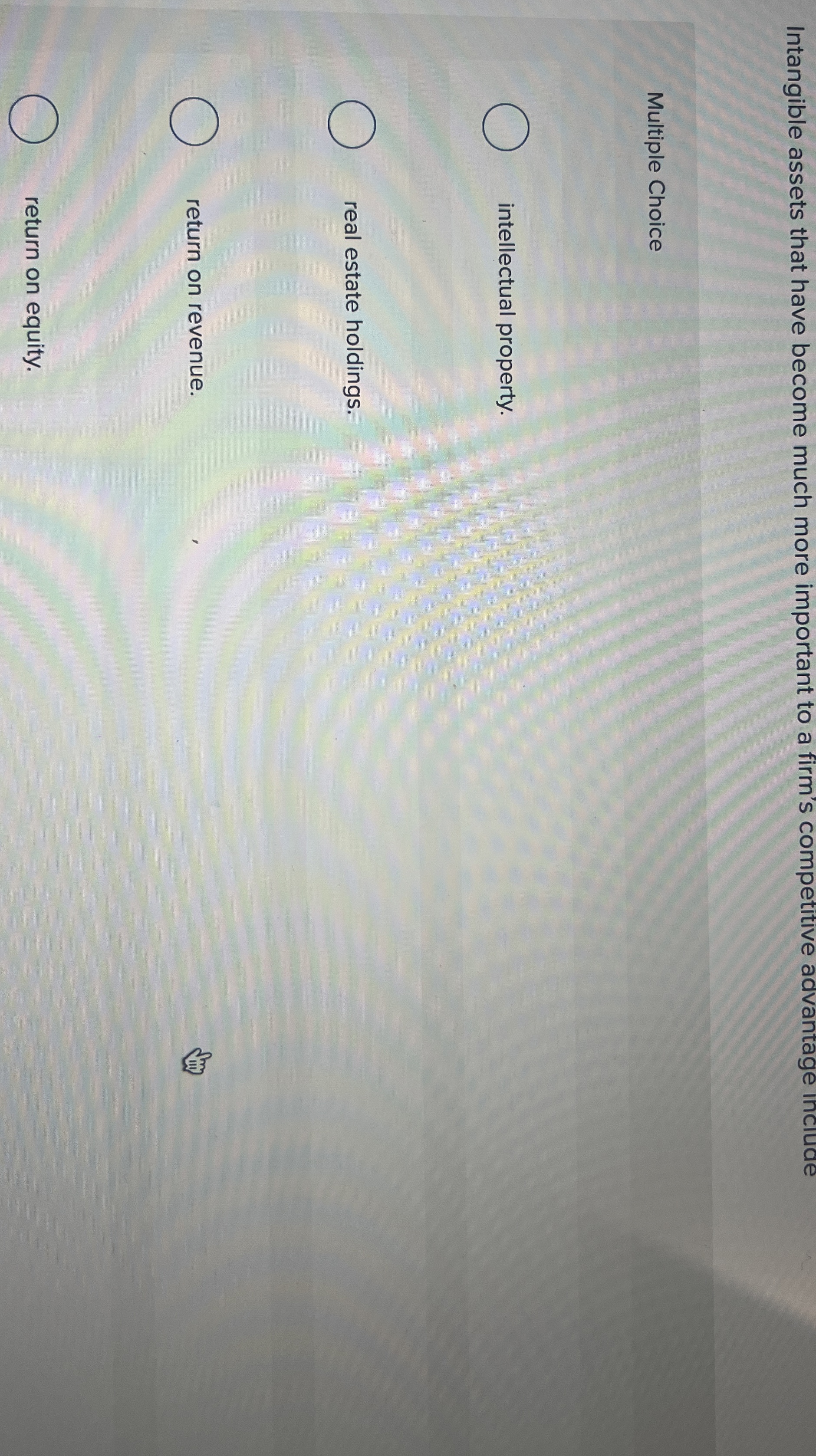 Solved Intangible assets that have become much more | Chegg.com